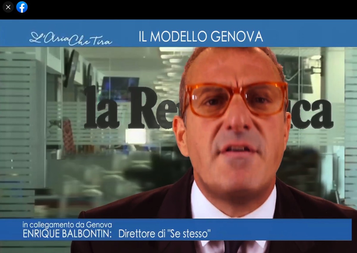 Enrique Balbontin: Modello Genova (video) - Lanuovasavona.it