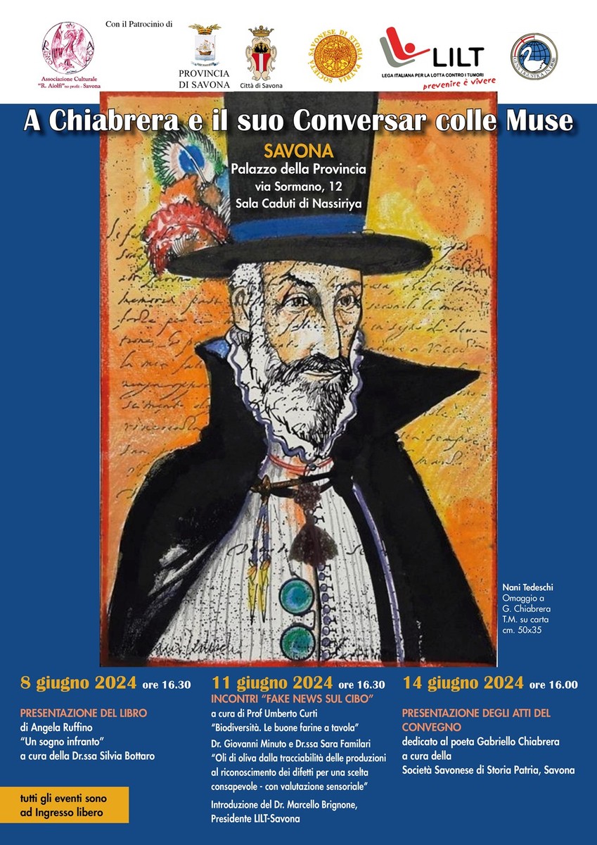 A Savona una mostra in onore di Gabriello Chiabrera - Lanuovasavona.it