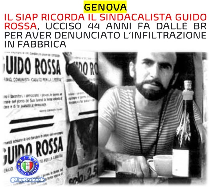 Genova ricorda Guido Rossa - Lanuovasavona.it